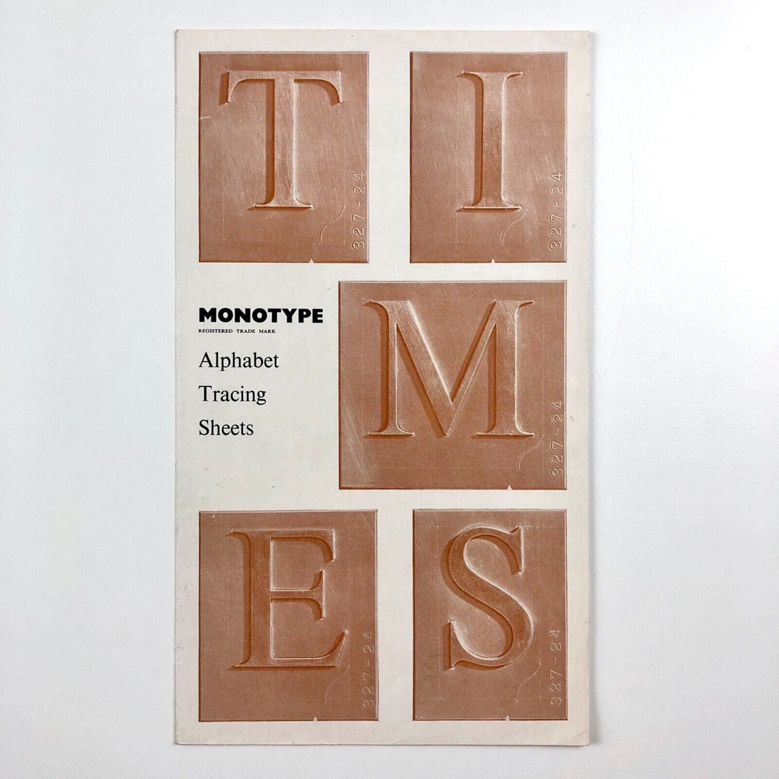 Monotype Alphabet Tracing Sheets – promotional leaflet Monotype Corpor ...