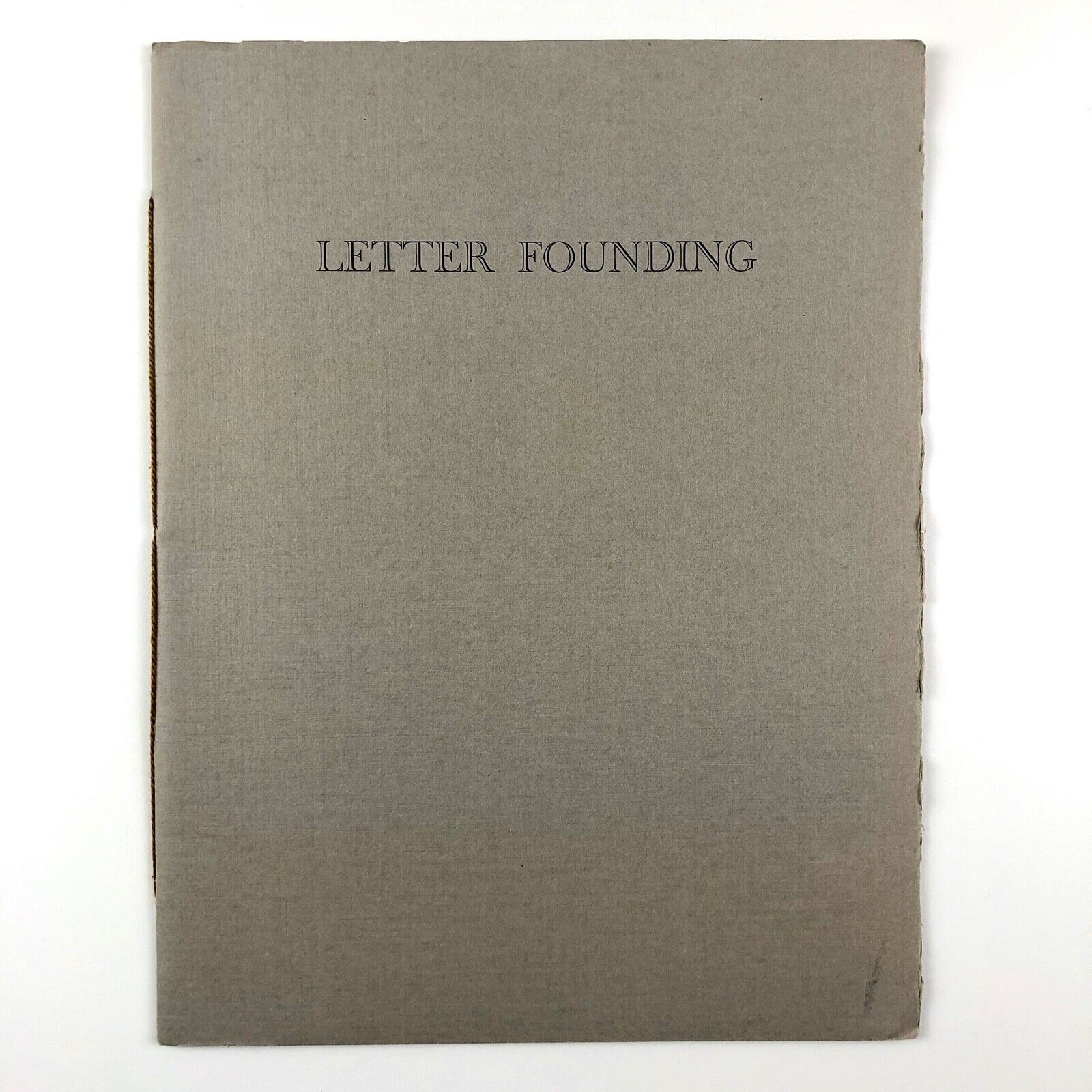 Letter Founding: A Historical Record | Stephenson Blake type specimen ...